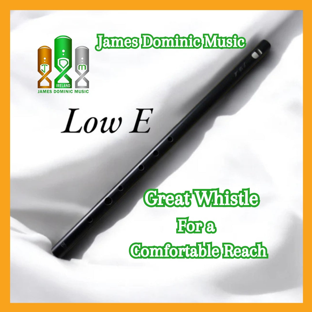 Low E Whistle – Celtic Whistle with Clear, Resonant Sound & Easy ...